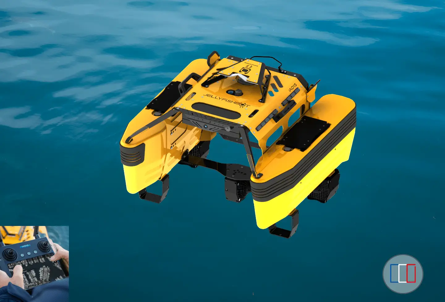 Jellyfishbot a solution for water cleaning, depollution & preservation